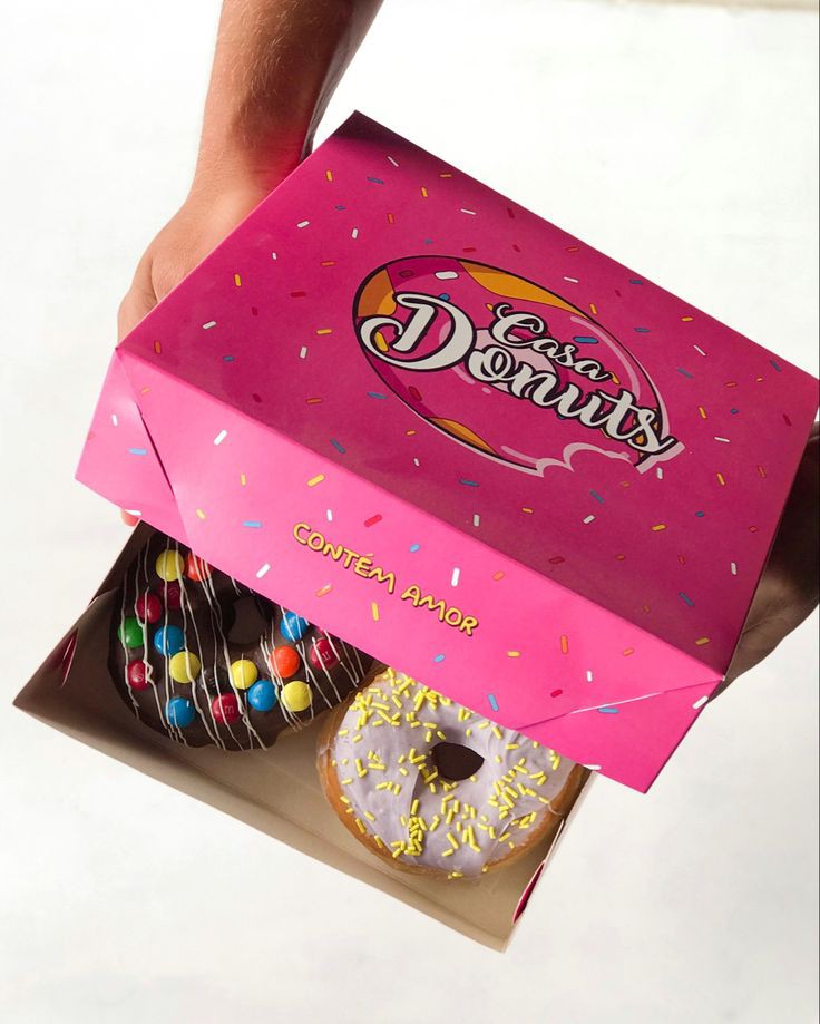 26 Ide/ Contoh Desain Kemasan Donat