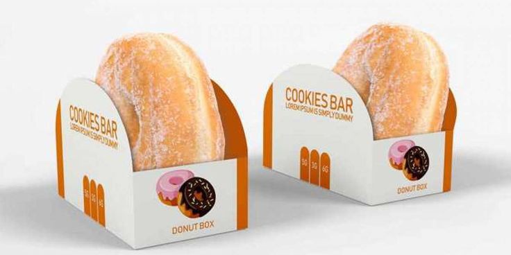 26 Ide/ Contoh Desain Kemasan Donat