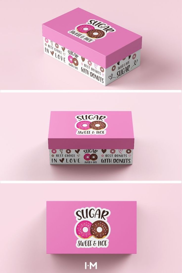 26 Ide/ Contoh Desain Kemasan Donat