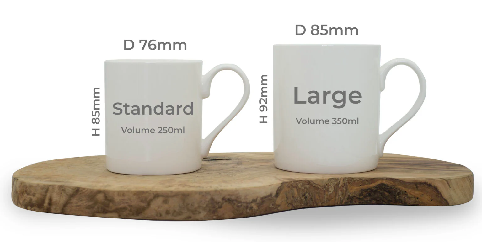 Ukuran Desain Mug Standar Berapa Sih?