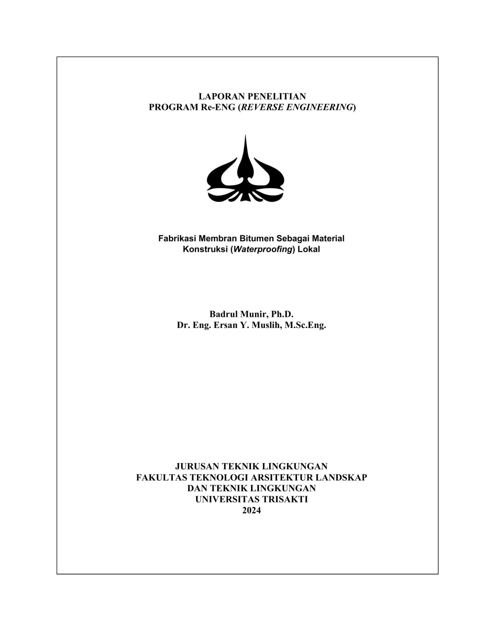 21 Desain Cover Laporan Penelitian